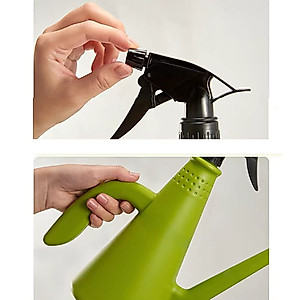 Ytzada Watering Can with Sprayer for Indoor Plants, 1L Long Spout Small Dual Purpose Spray Bottle for House Bonsai and Outdoor Garden Flower