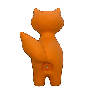 FOUFIT 85645 Zoo Chew Latex Toy for Dogs, Fox, 5"