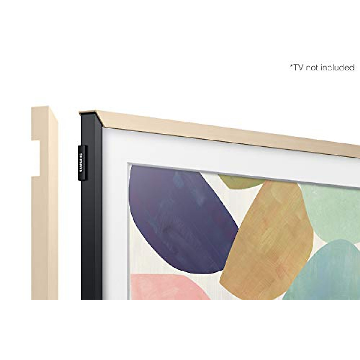 SAMSUNG 32-inch Class The Frame Customizable Bezel - Beige (VG-SCFT32BE/ZA, 2020 Model)