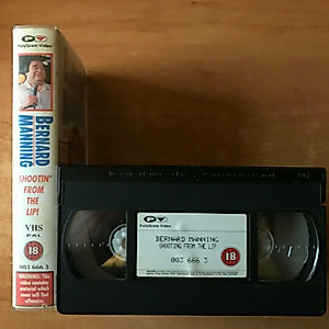 Bernard Manning: Shootin' From The Lip [Albert House / Oldham] Stand-Up - VHS