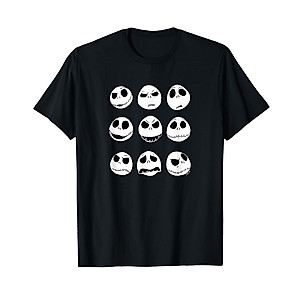 Jack Skellington Faces T-Shirt