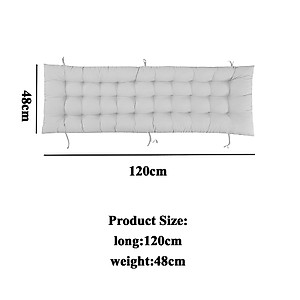 RUYICZB High Back Garden Patio Chair Cushion, Spring Summer Seasonal All Weather Replacement Adirondack Seat Pad for Indoor Outdoor Sunscreen Waterproof and Fade-Resistant Furniture Pads,Purple