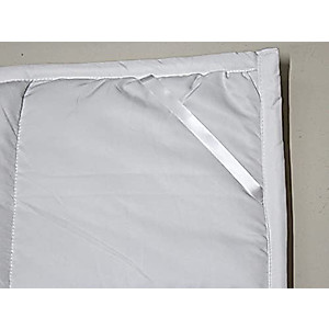 WHITEWRAP Down Alternative Comforter Queen | White | All Season Corner Duvet Tabs | Fluffy, Plush Microfiber Fill, Machine Washable, Duvet Insert | Stand Alone Comforter, Box Stitched