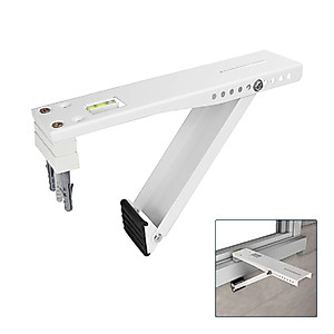 Pearwow Window Air Conditioner Support Bracket, 85 lbs Light Duty Air Conditioner Support Bracket,Universal Window AC Bracket,Designed for AC Unit 5,000 to 10,000 BTU