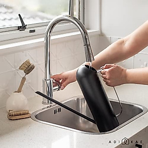 Indoor Watering Can with Long Spout - 50 Ounce Black Watering Can for Indoor Plants - Large Water Can for Plants - House Plant Water Can - Indoor Plant Watering Can