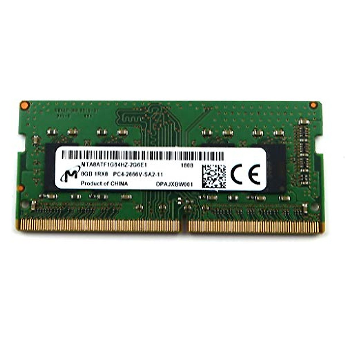 Micron MTA8ATF1G64HZ-2G6E1 8GB DDR4 2666MHz Memory Module - Memory Modules (8GB, 1x8GB, DDR4, 2666MHz, 260-pin SO-DIMM)