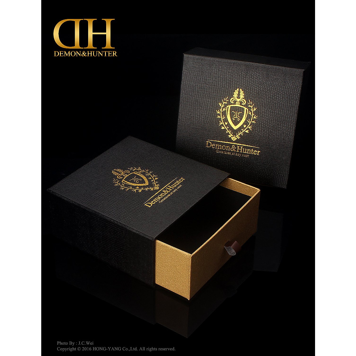 Demon&Hunter PBL Series Men's Pin Buckle Belt H00507(110CM)