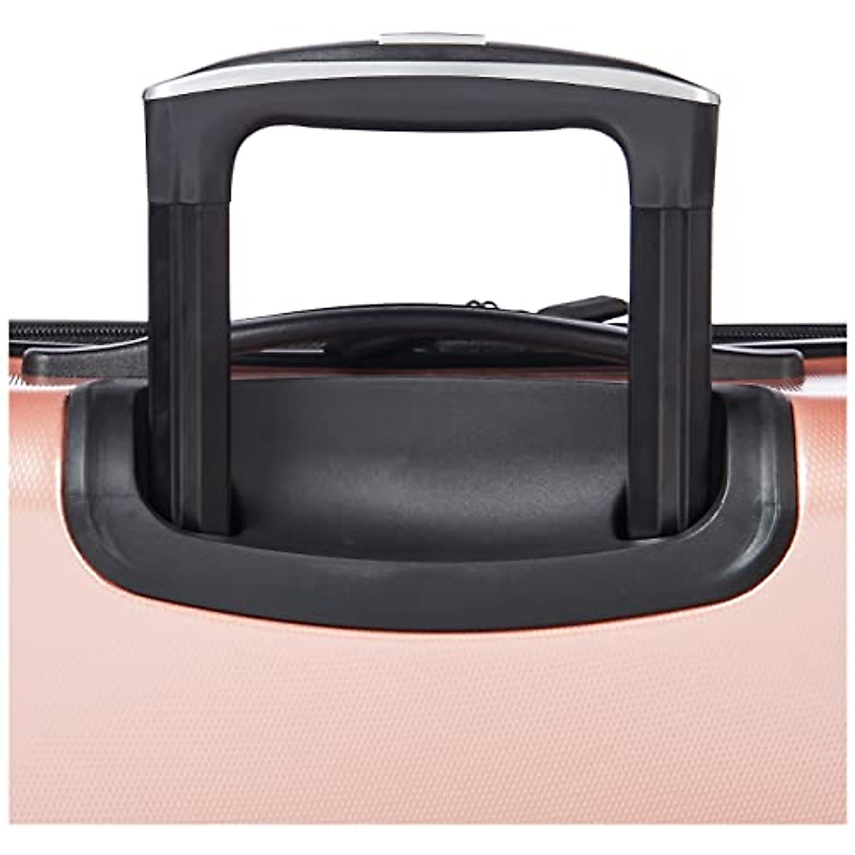 American Tourister Moonlight Hardside Expandable Luggage with Spinner Wheels, Rose Gold, Carry-On 21-Inch