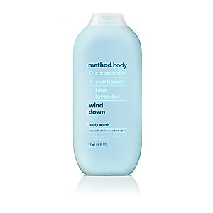 Method Moisturizing,Softening Body Wash, Wind Down, Paraben and Phthalate Free, 18 oz (Pack of 1)