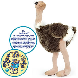 TigerHart Ola The Ostrich - 12 Inch Stuffed Animal Plush