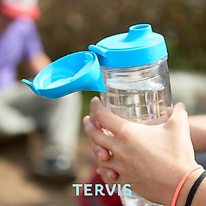 Tervis EttaVee Bright Brushstrokes Made in USA Double Walled Insulated Tumbler Travel Cup Keeps Drinks Cold & Hot, 24oz Water Bottle, Classic