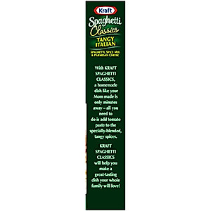 Kraft Tangy Italian Spaghetti Spice Mix & Parm - 8 Ounce (Pack of 3)