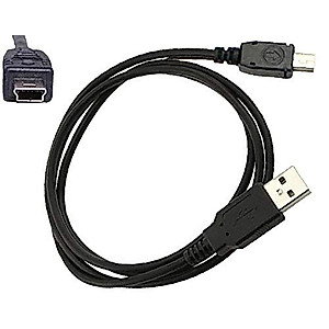 UpBright Mini USB Cable PC Laptop Data Cord for Brother LB3602 LB3601-001 PocketJet 7 6 3 Plus PJ722 PJ723 PJ762 PJ763 PJ773 PJ622 PJ623 PJ662 PJ663 PJ673 PJ522 PJ523 PJ563 BT Pentax PT-A4211 Printer