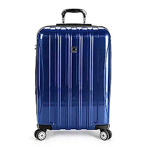 Delsey Luggage Aero 2 Piece Set (21" Carry-On & 25") (Cobalt Blue)