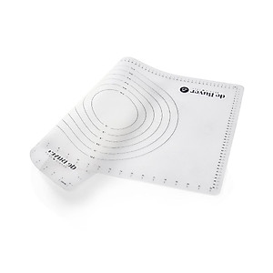 de Buyer Silicone Baking Mat with Marks - 23.6” x 15.75” - Perfect for Bread, Tarts, Croissants & Choux Paste - Nonstick & Easy to Clean