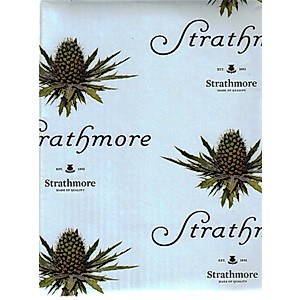 Strathmore Writing 30% Cotton Stationery Paper Watermarked, 24 Lb, 8.5 X 11 Inch, 500 Sheets Acid Free (190523) Natural White
