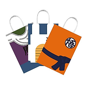 Titiyogo Party Favor Bags 15PCS for Dragon Seven Ball Gift Bags Goodie Bags Dragon Seven Ball Treat Candy Bags for Dragon Seven Ball Themed Birthday Party Supplies Decorations