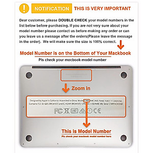 KECC Laptop Case for MacBook Air 13" w/ Keyboard Cover Plastic Hard Shell Case A1466/A1369 2 in 1 Bundle (Color Triangles)