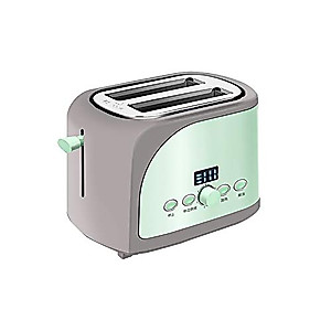 CZDYUF Stainless Steel Bread Maker Electric Toaster Cake Toast Sandwich Oven Grill 2 Slices Automatic Breakfast Baking Machine