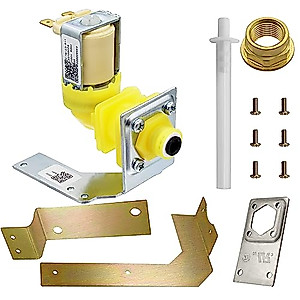 2023 Upgrade 000009123 000008483 33129026 IH9123 Ice Machine Water Inlet Valve Assembly（OEM）120V 60Hz 5W for Manitowoc Ice Machine Parts 2-Year Warranty