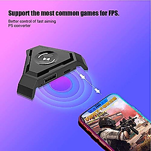 Game Controller Keyboard Mouse Adapter for PUBG Game Console Accessories with PC Gaming Experience for Android/iOS by XHLY