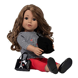 ADORA Amazon Exclusive - 18” Girl Doll in Fashionable and Elegant Outfit, Promotes Creative, Interactive and Memorable Pretend Play - Musical Girl Sienna