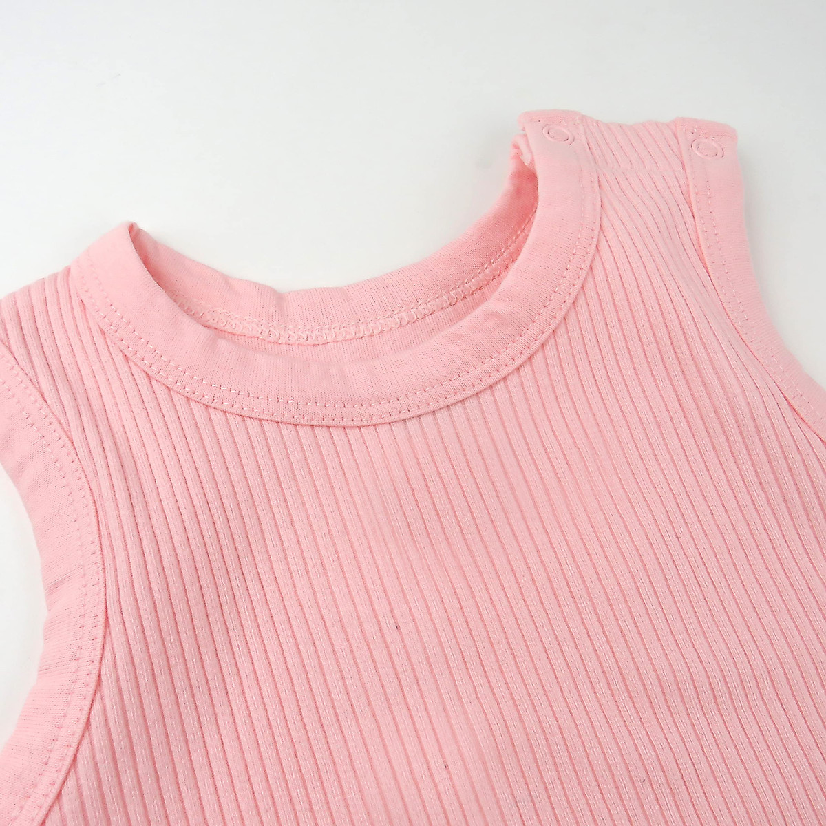 HonestBaby Multipack Gift Bundle Sets Mix Match Outfits 100% Organic Cotton for Newborn Infant Baby Boys, Girls, Unisex, 6-Piece Strawberry Pink Floral, Preemie