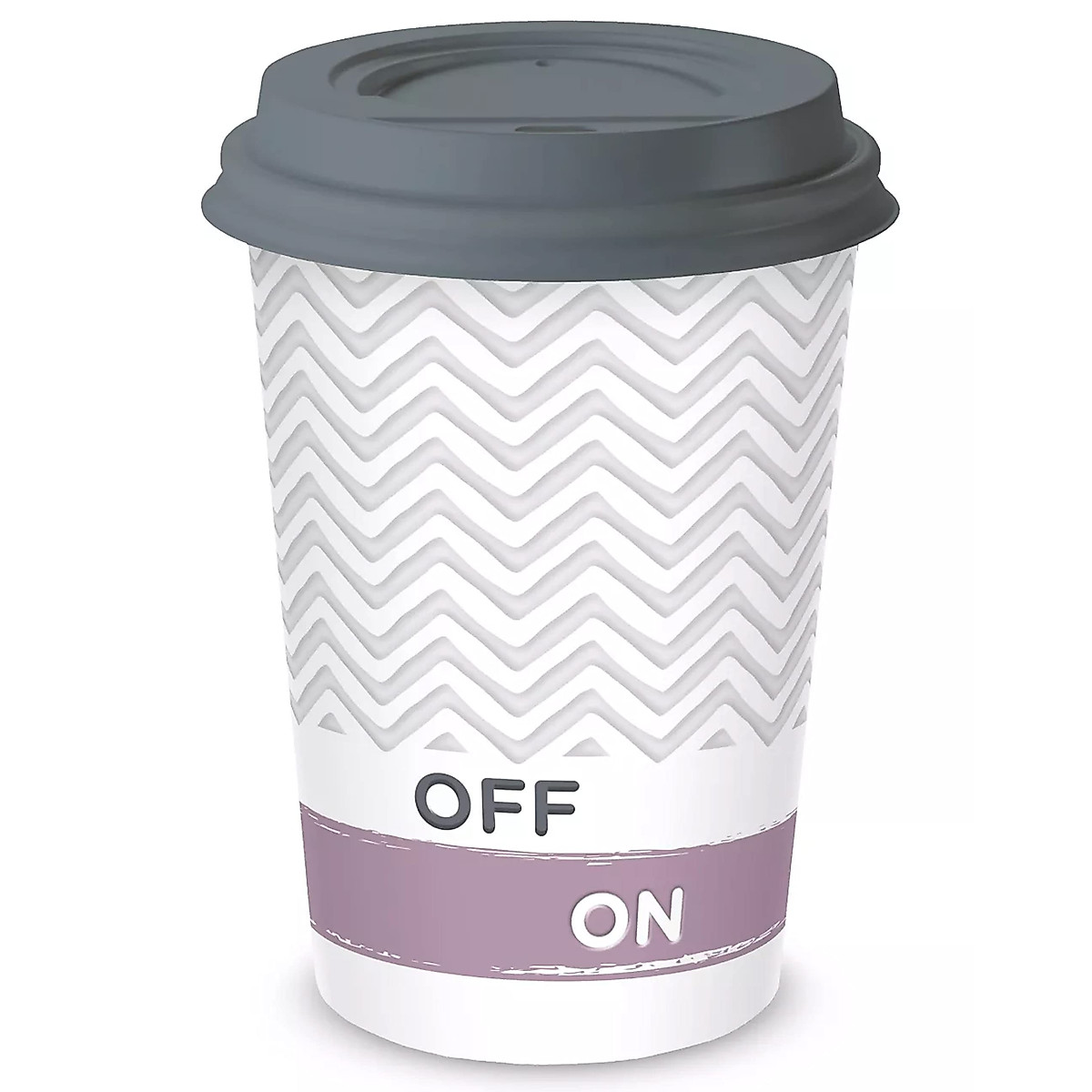 DuraCasa Straws and Dixie To Go Perfectouch Paper Cups and Lids Combo Pack of 26 Count, 12 ounce, Hot Beverage Cups & Lids, Assorted Designs, Disposable Paper Coffee Cups & Lids (26 Ct, 12 Ounce)