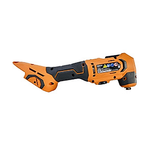 Ridgid 18V Cordless Oscillating Multi-Tool (Tool Only) 20,000 Oscillations Per Minute, Orange