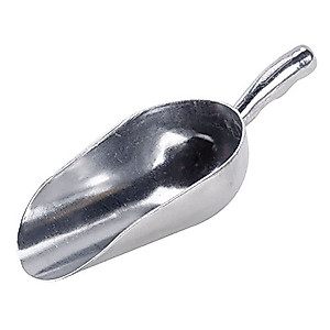 12 Ounce Bar Ice Scoop, Dry Bin Scoop, Dry Goods Scoop, Candy Scoop, Spice Scoop, Aluminum by Royal Industries, , Commercial Grade