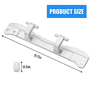 FBULWSEC W10208415 Washing Machine Hinge for Whirlpool Washer Door Hinge 1872427 AH3407069 EA3407069 PS3407069
