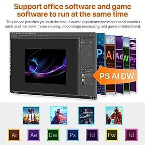PELADN AMD Radeon RX 5500XT 8G GDDR6 Dual-Fan Edition HDMI DisplayPort Gaming Graphics Card