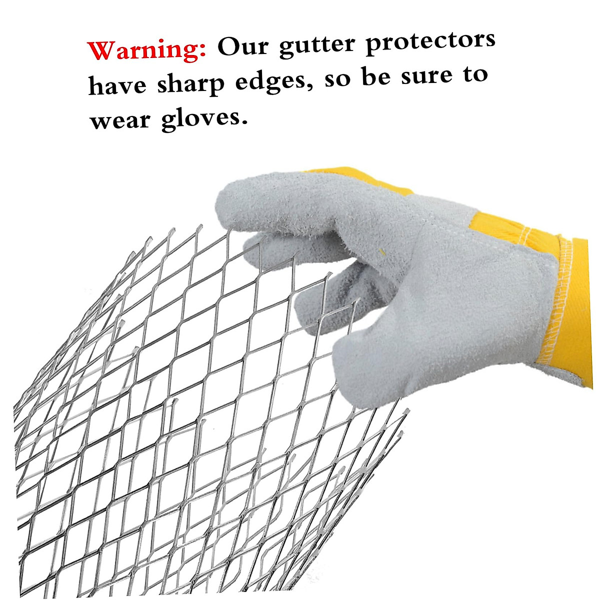 DOITOOL 6pcs 3 Sieve Strainer Mesh Strainer Downspout Strainer Downspout Mesh Filter Gutter Downspout Protectors Protection Leaf Guard Protective Grill Shield Aluminum Plate