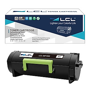 LCL Compatible Toner Cartridge Replacement for Lexmark 60F1000 601 MX510de MX511dte MX511dhe MX310dn MX410de MX511de MX610dw MX611de MX611dhe (1-Pack Black)