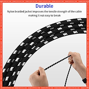 Donner DST-100B 39 Inch Electric Guitar Beginner Kit + Guitar Cable 10 ft Black White