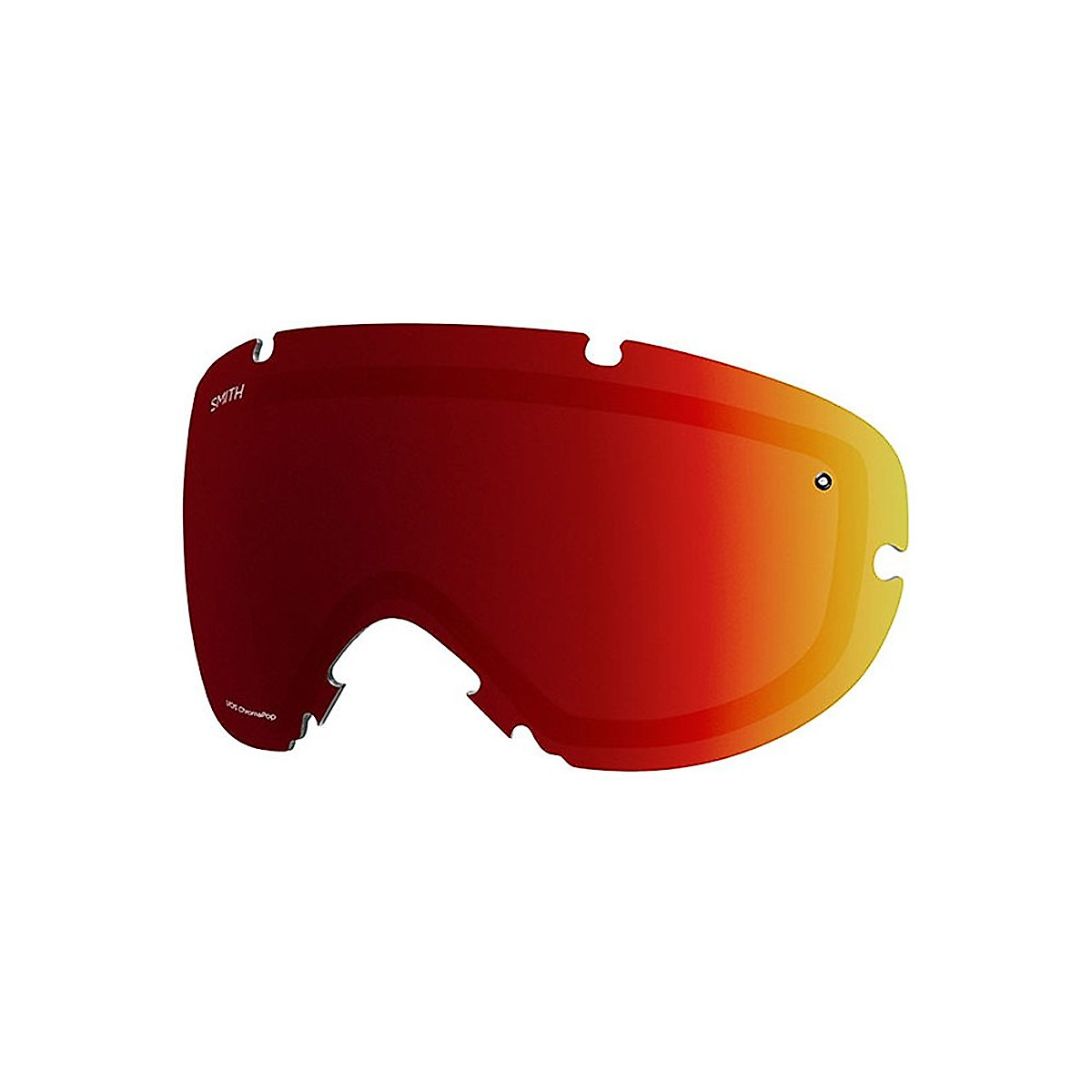 SMITH iOS Snow Goggle Replacement Lens (Chromapop Sun Red Mirror)