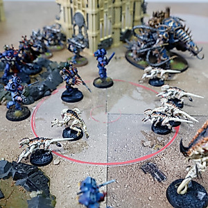 Jucoci Objective Point Markers 6PCS Set Objective Marker Compatible with WH40k Wargame (Miniature Not Included)