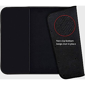 BOOSTEADY Non-Slip Gun Cleaning Mat for Glock, Thick Neoprene Magnetic Gun Mat, Pistol Cleaning Mat 20 x 12”