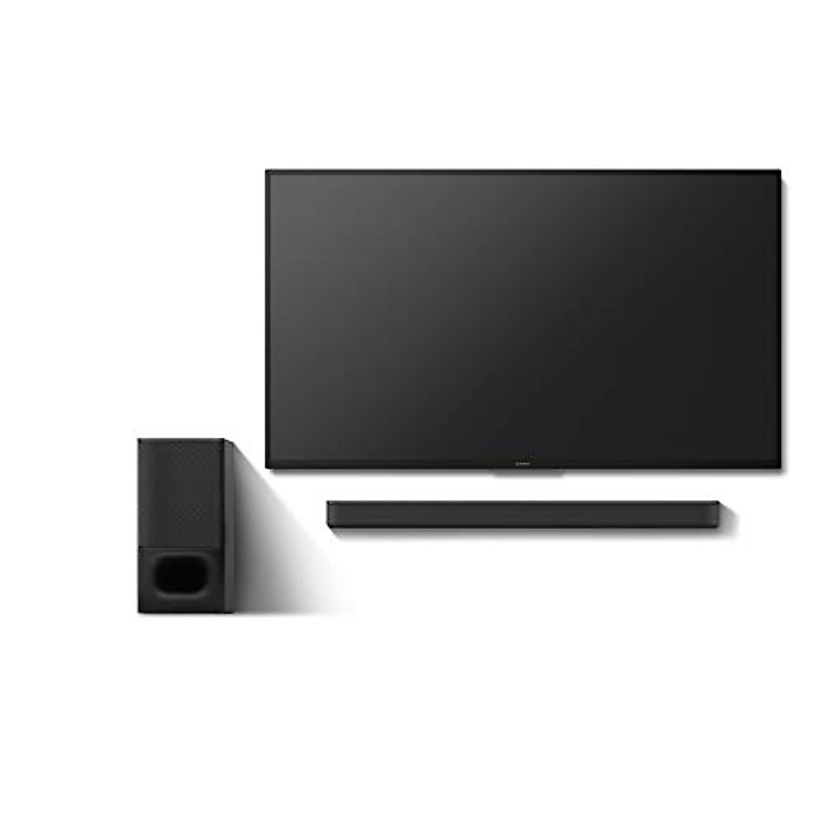 Sony HT-S350 Soundbar with Wireless Subwoofer: S350 2.1ch Sound Bar and Powerful Subwoofer - Home Theater Surround Sound Speaker System for TV - Blutooth and HDMI Arc Compatible Bar Black