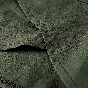 UQGHQO 2023 Pants Work Pants for Women Women's High Elastic Waistband Wide Leg Palazzo Culotte Gaucho Capri Pants (S~5XL) Army Green