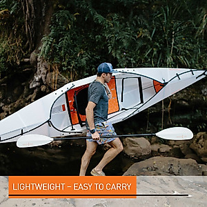 Oru Kayak Beach LT Folding Portable Lightweight Kayak - for Day Trips, Picnics, and Casual Fun with Family and Friends …