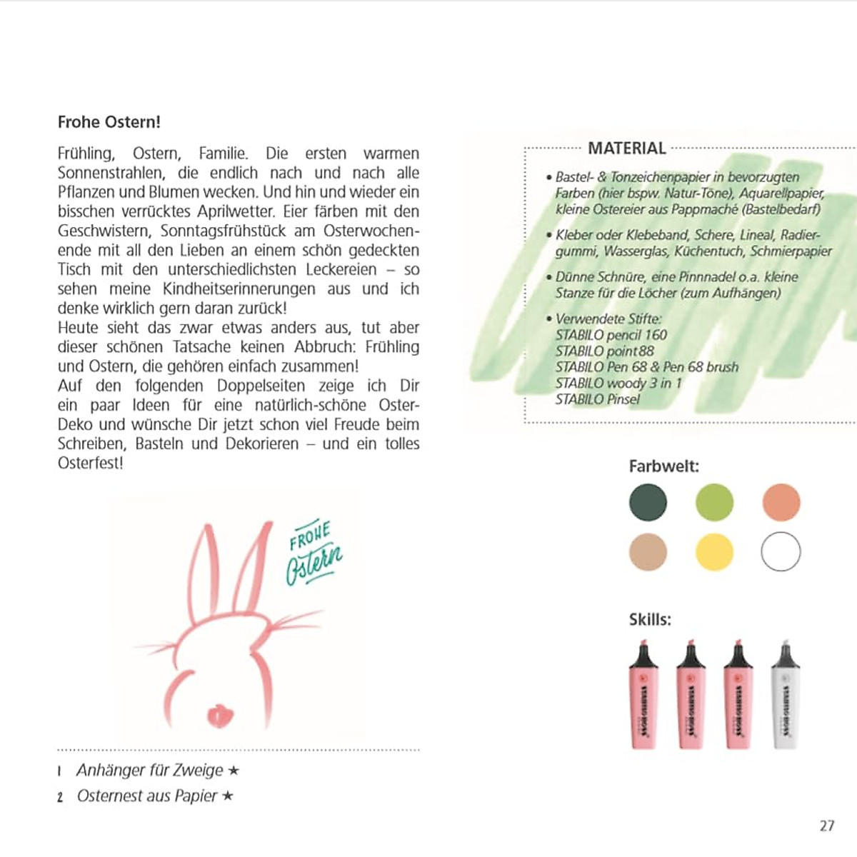 STABILO Creative Book by Hannah Rabenstein - Inspiring Ideas for Your Most Beautiful Moments