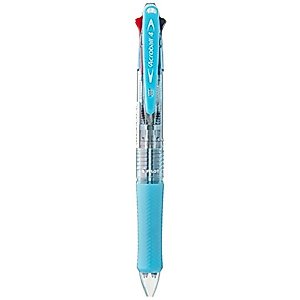 Pilot 4 Colors Ballpoint Pen, Acroball 4 Fine, Black, Red, Blue & Green (BKAB-45F-CSL)