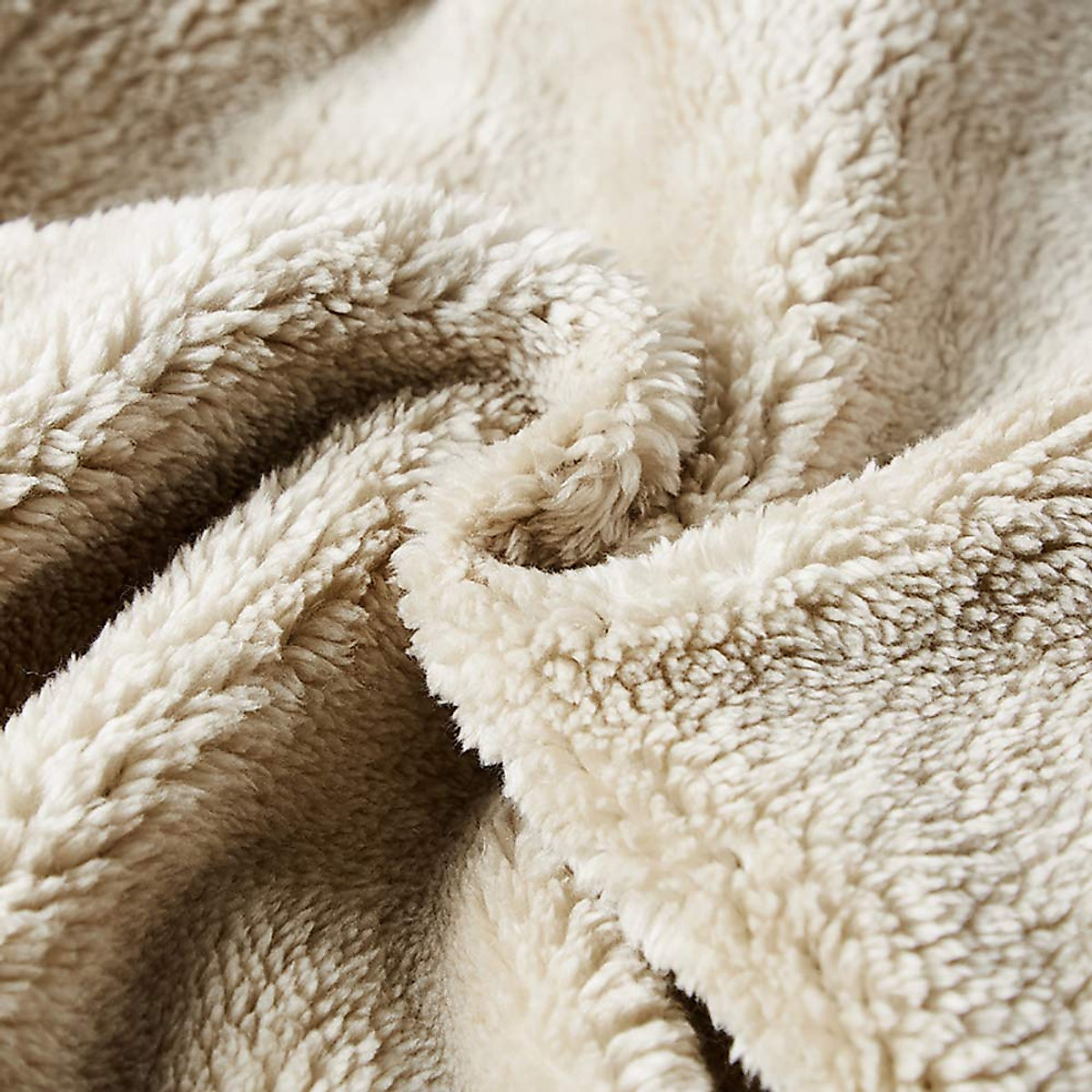 FASKUNOIE Men's Winter Thcken Fleece Pants Sherpa Lined Long Underwear Trouser Pants with Zipper Pockets