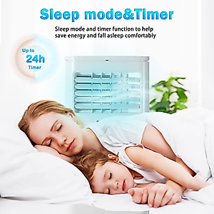 BESTRONAIR Portable Air Conditioner Wifi/Remote Control,10,000 BTU,Cools Up to 350 sq.ft.(6500 BTU SACC) Cool/Dry/Fan/Sleep/Timer Mode,Window Venting Kit Included.