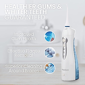 Aquasonic Vibe Series Ultra Whitening Toothbrush Aqua Flosser