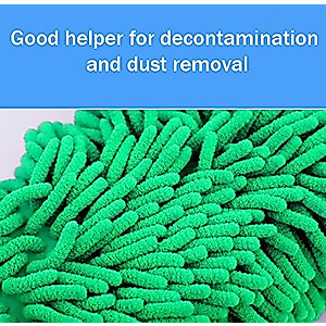 Cleaning Car Brush Microfiber, Set of 4 Washing Sponge, Random Color (4colors)