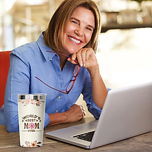 GIfts for Mom from Daughter Son Husband Personalized Tumbler for Christmas Birthday Valentine Mothers Day Custom Insulated Stainless Steel Tumblers