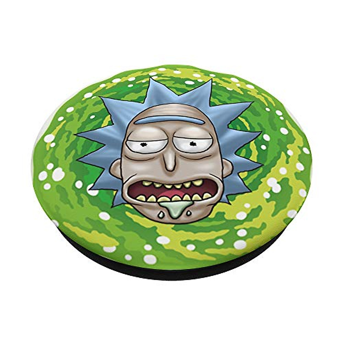 Rick and Morty just here for the booze PopSockets PopGrip: Swappable Grip for Phones & Tablets