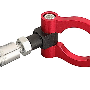 MG Pro-industry RED Front & Rear Bumper Screw on Tow Hook Kit Heavy Duty for Subaru WRX & STI,Impreza,Scion FR-S